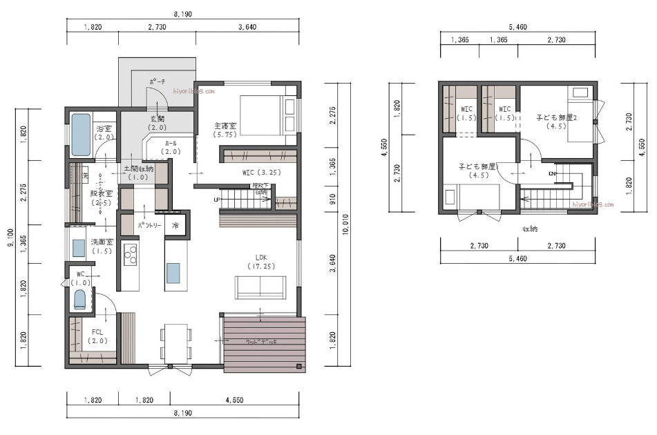 2階建×3LDK×29坪｜人気要素満載で30坪以下！ほぼ平屋の間取り | 咲くくらし