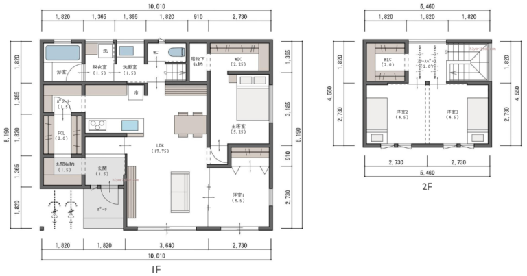 2階建×4LDK×30坪｜1階に2部屋あるほぼ平屋！フレキシブルに使える間取り｜No.2-12 | 咲くくらし